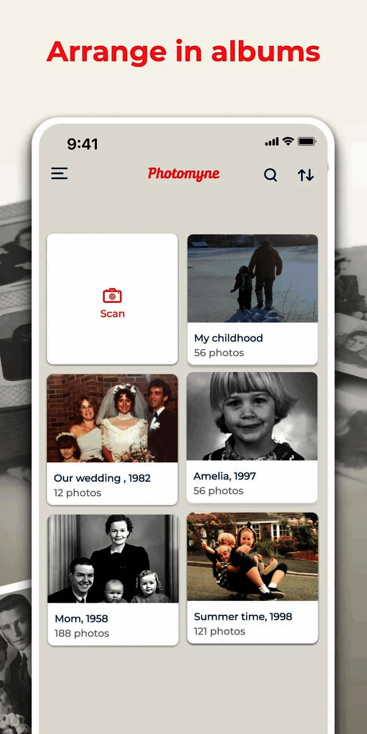Photomyne Mobile app for iOS and Android Devices in 2025