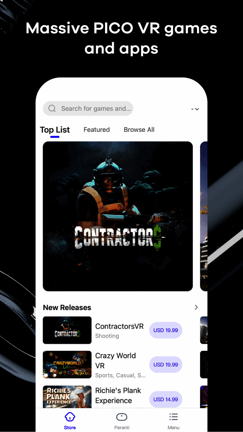 PICO Connect Mobile app for iOS and Android Devices in 2025