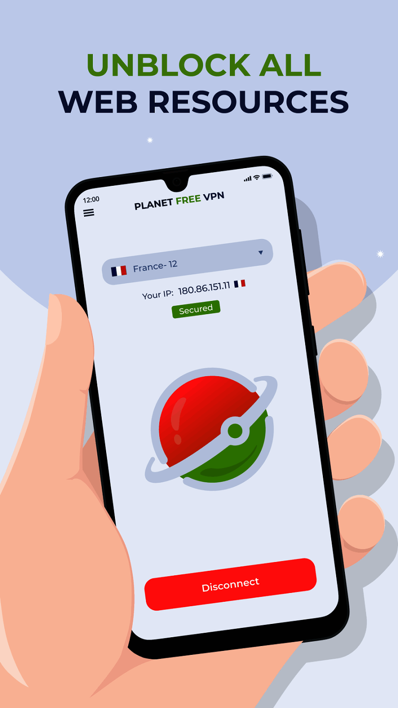 Planet VPN Mobile app for iOS and Android Devices in 2025