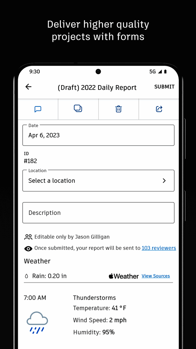 PlanGrid Mobile app for iOS and Android Devices in 2025