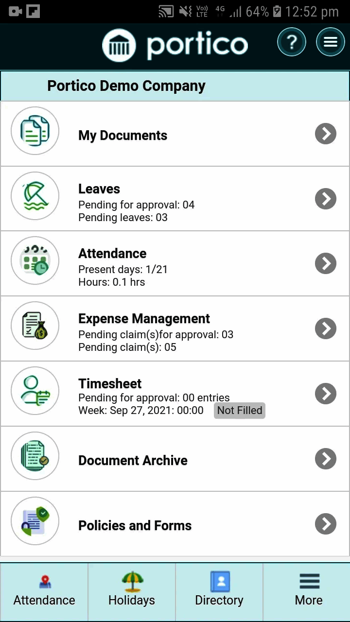 Portico Mobile app for iOS and Android Devices in 2025