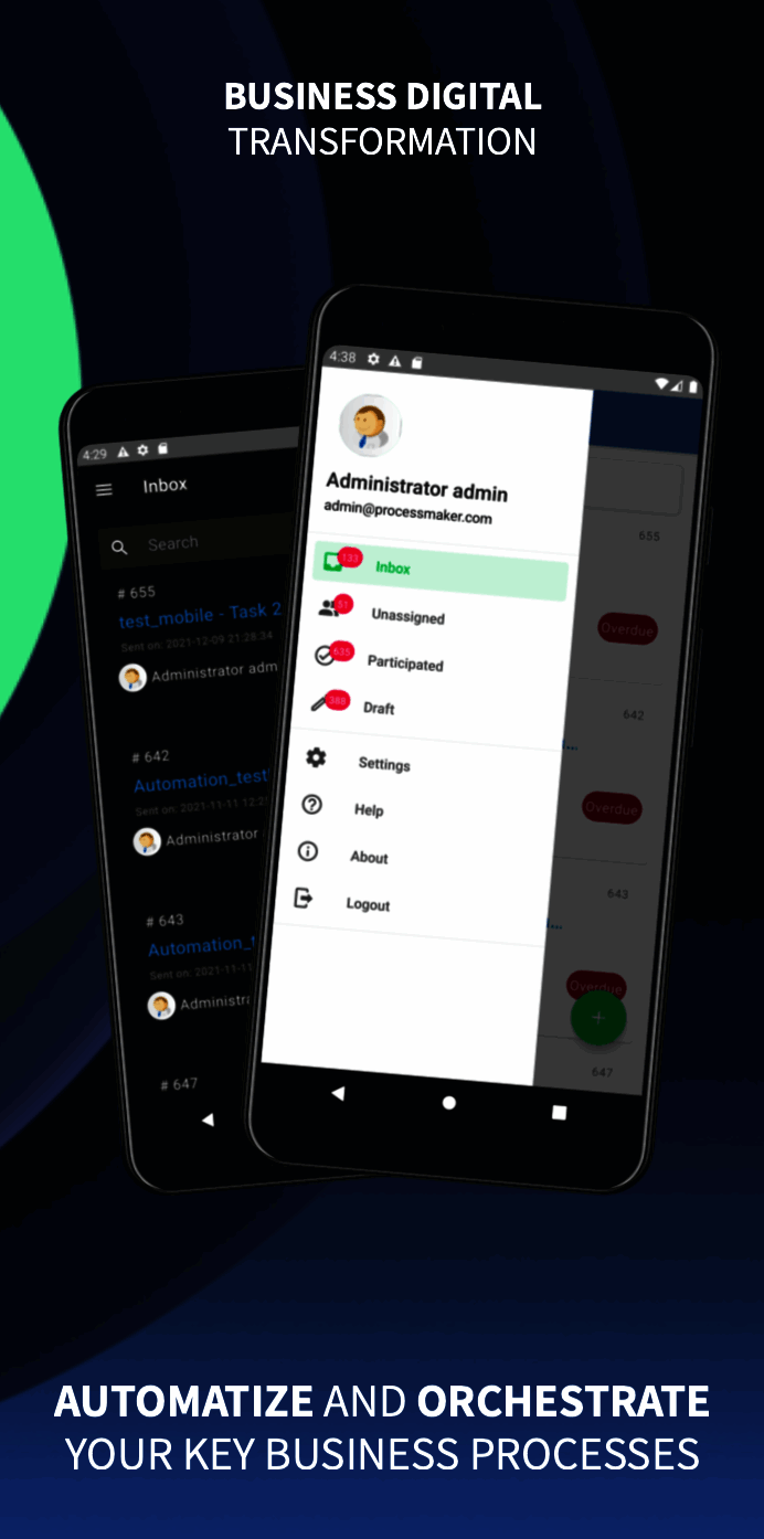 ProcessMaker BPM Mobile app for iOS and Android Devices in 2025