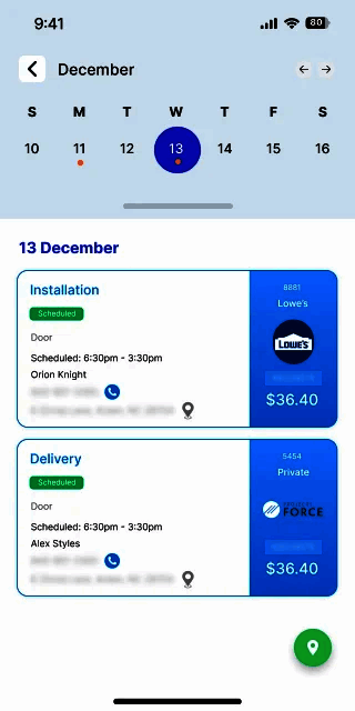 ProjectsForce Mobile app for iOS and Android Devices in 2025