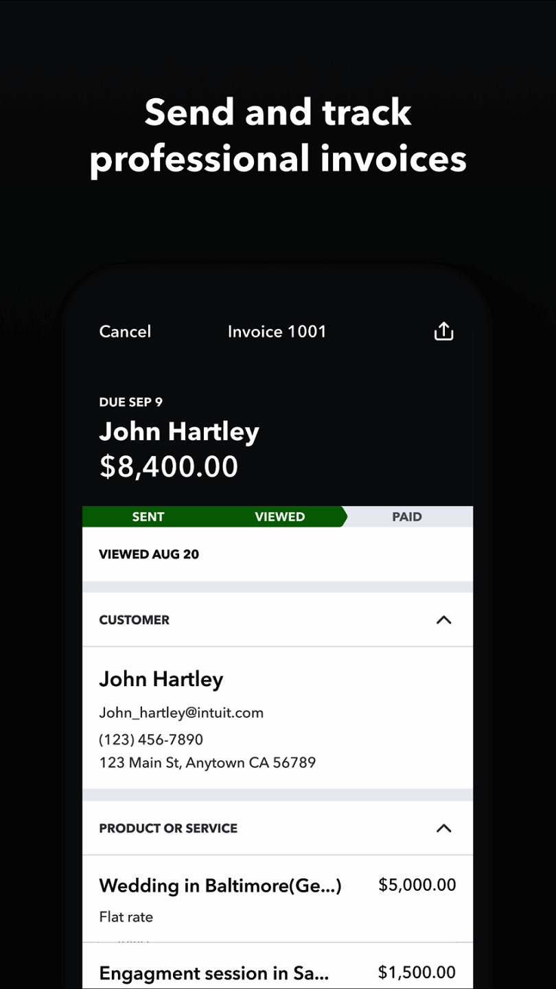 QuickBooks Online Mobile app for iOS and Android Devices in 2024