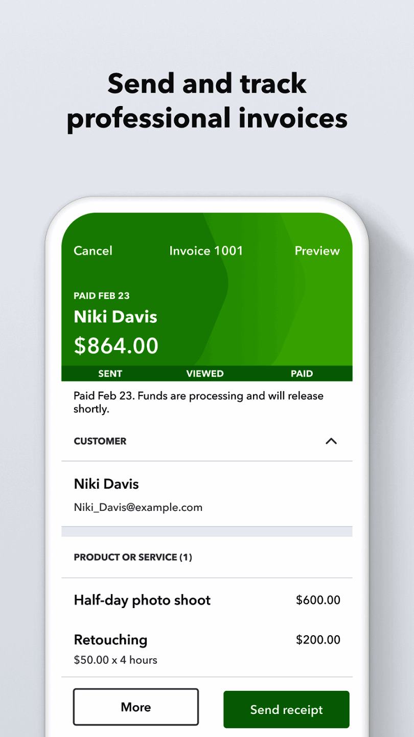QuickBooks Online Mobile app for iOS and Android Devices in 2025