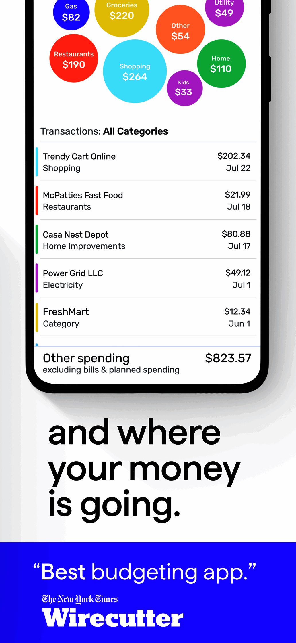 Quicken Simplifi Mobile app for iOS and Android Devices in 2025