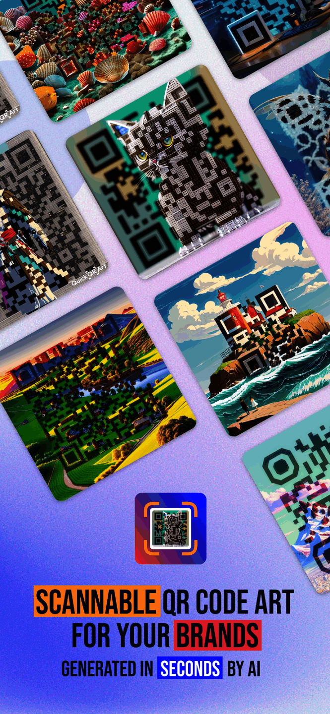 Quick QR Art Mobile app for iOS and Android Devices in 2025