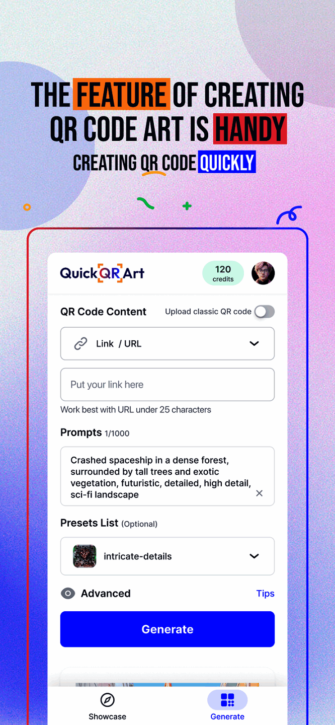 Quick QR Art Mobile app for iOS and Android Devices in 2025