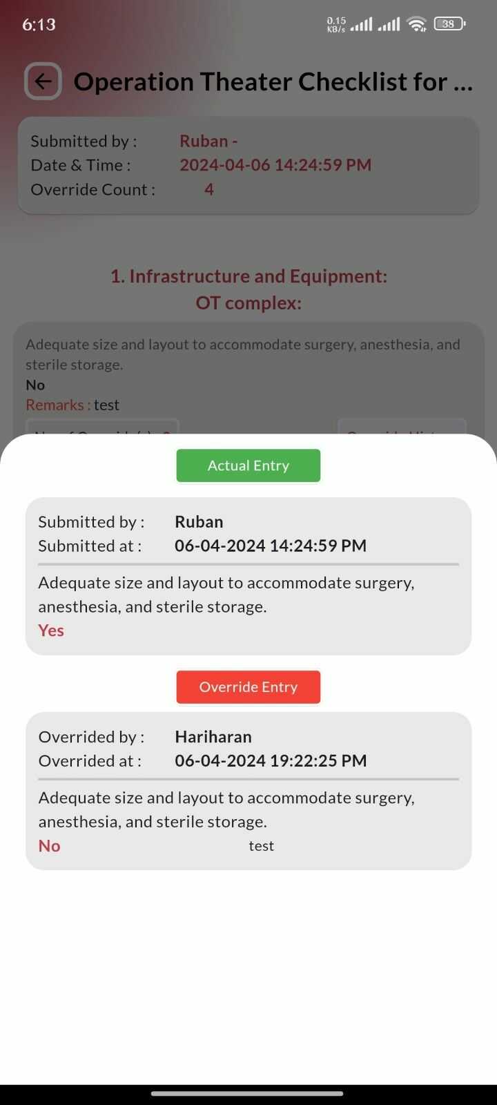 Reallist Digital Checklist Mobile app for iOS and Android Devices in 2025