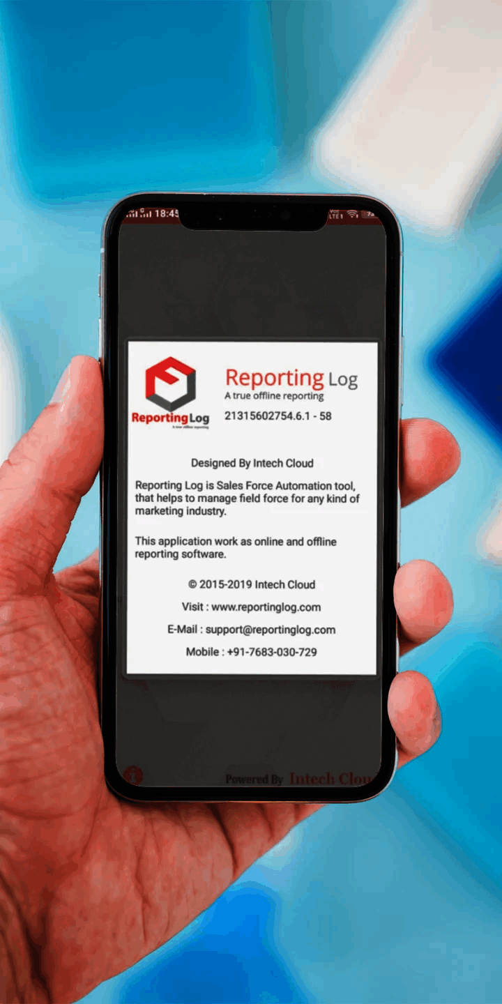 Reporting Log Mobile app for iOS and Android Devices in 2025