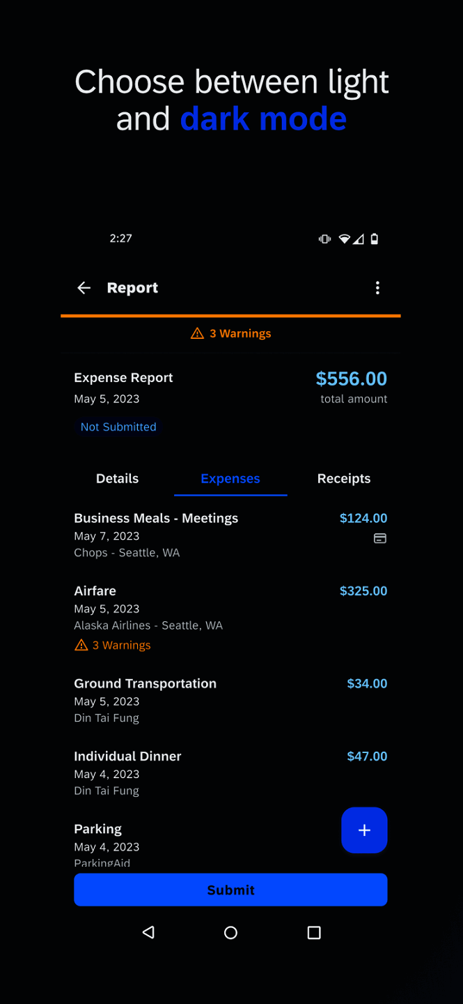 Sap Concur Mobile App For Ios And Android Devices In 2025