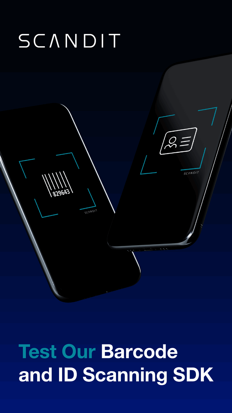 Scandit Mobile app for iOS and Android Devices in 2025