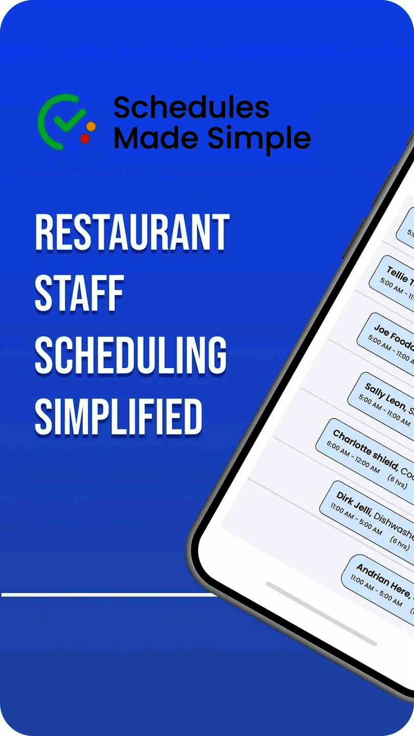 Schedules Made Simple Mobile app for iOS and Android Devices in 2025