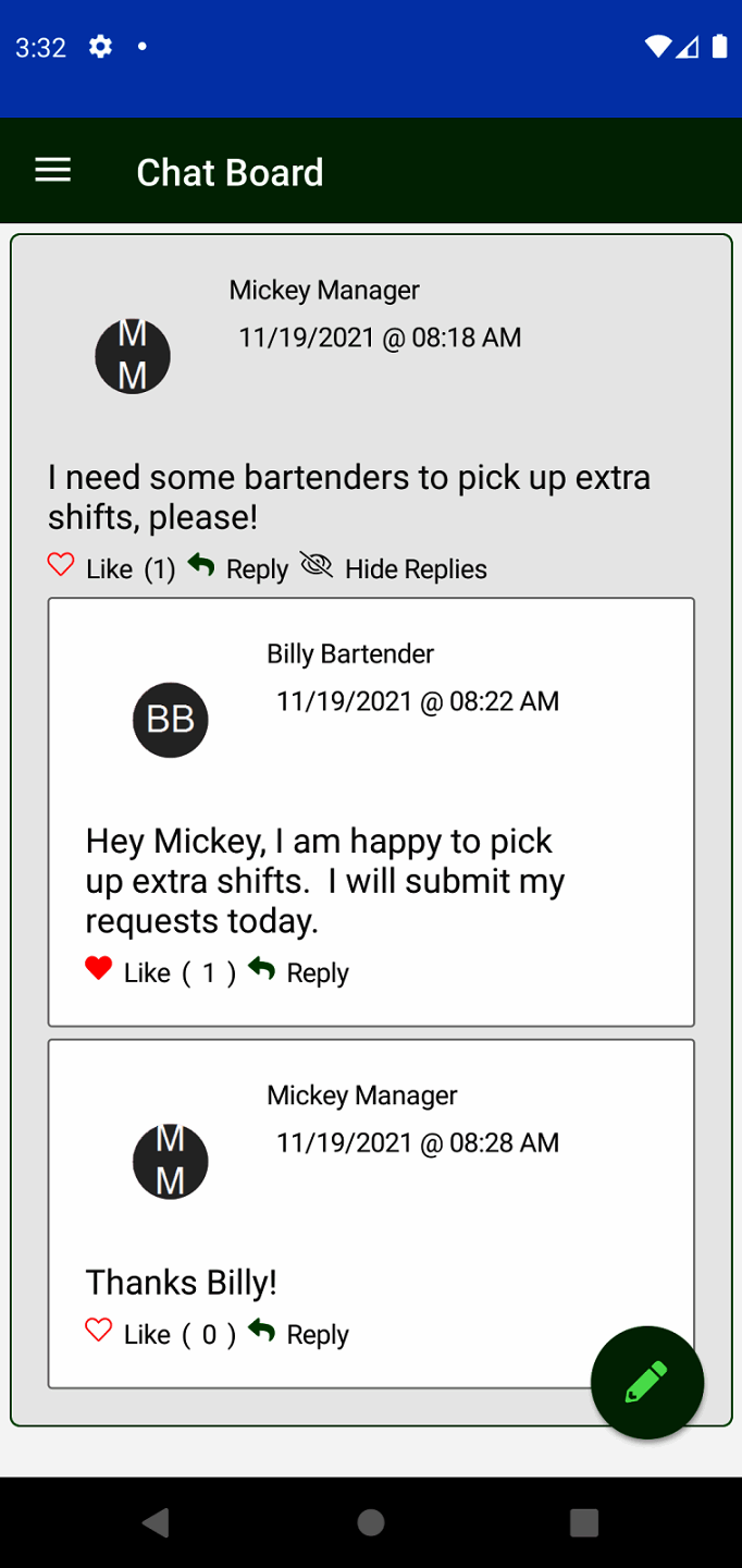 ShiftForce Mobile app for iOS and Android Devices in 2025