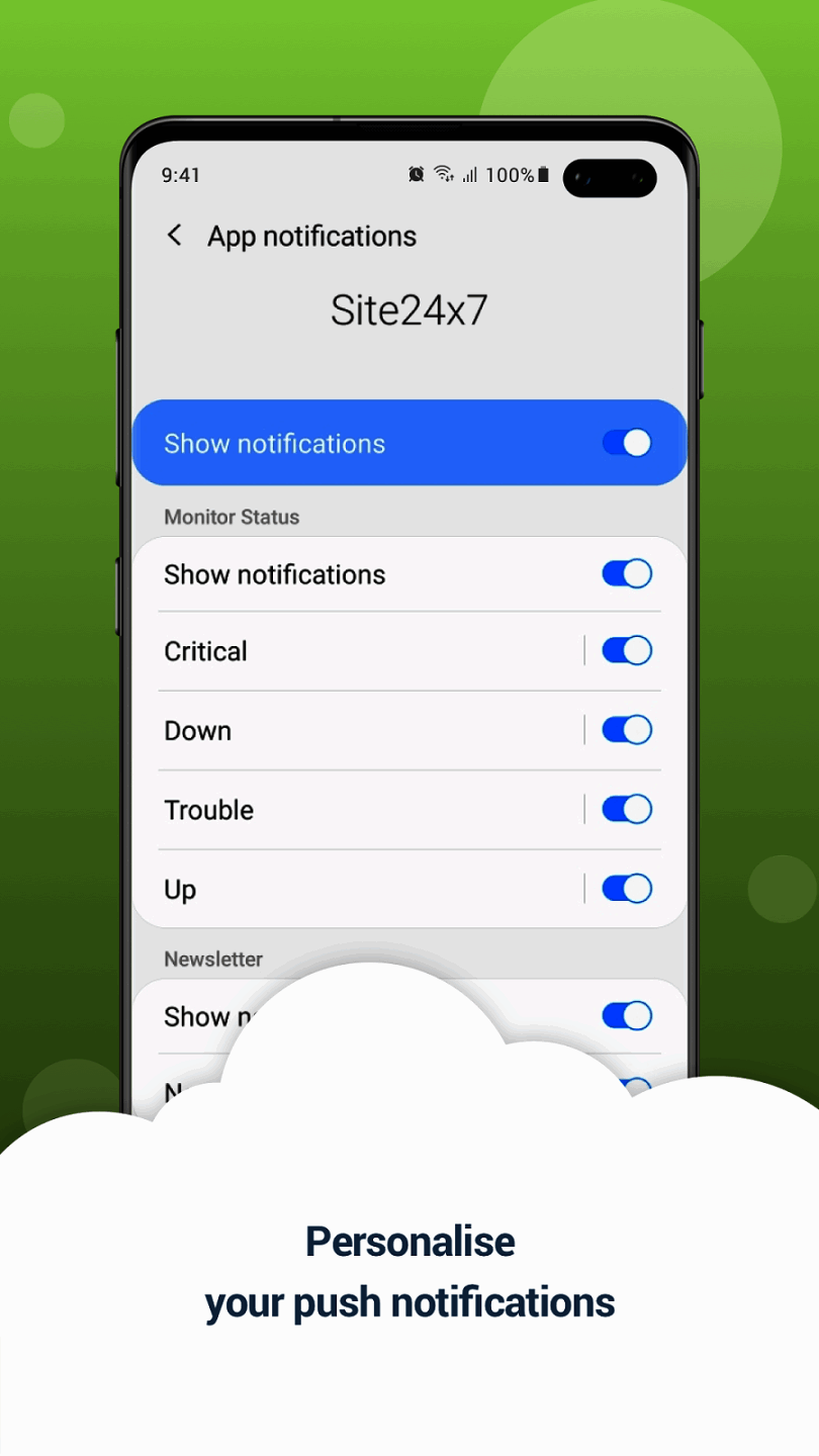 Site24x7 Mobile app for iOS and Android Devices in 2025