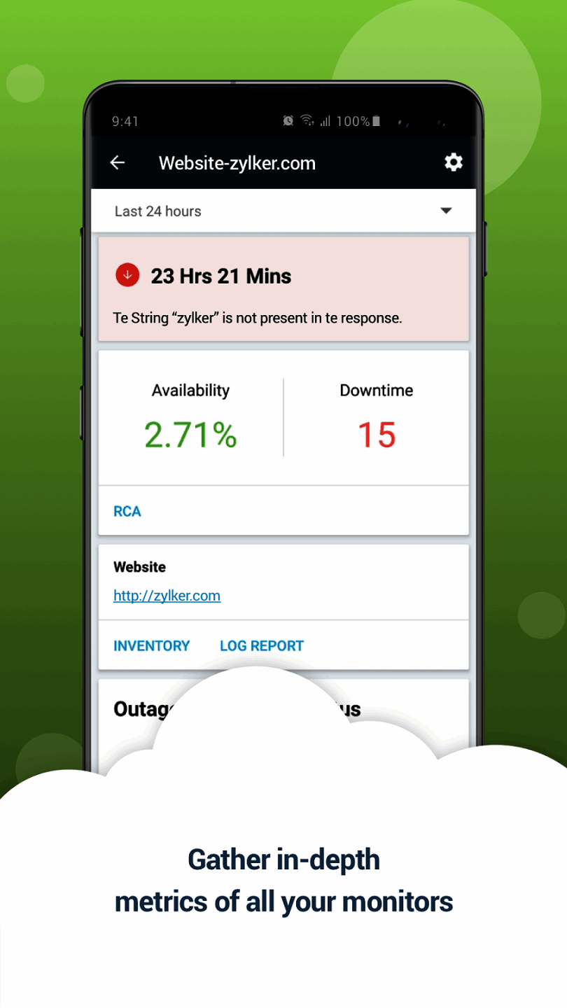 Site24x7 Mobile app for iOS and Android Devices in 2025