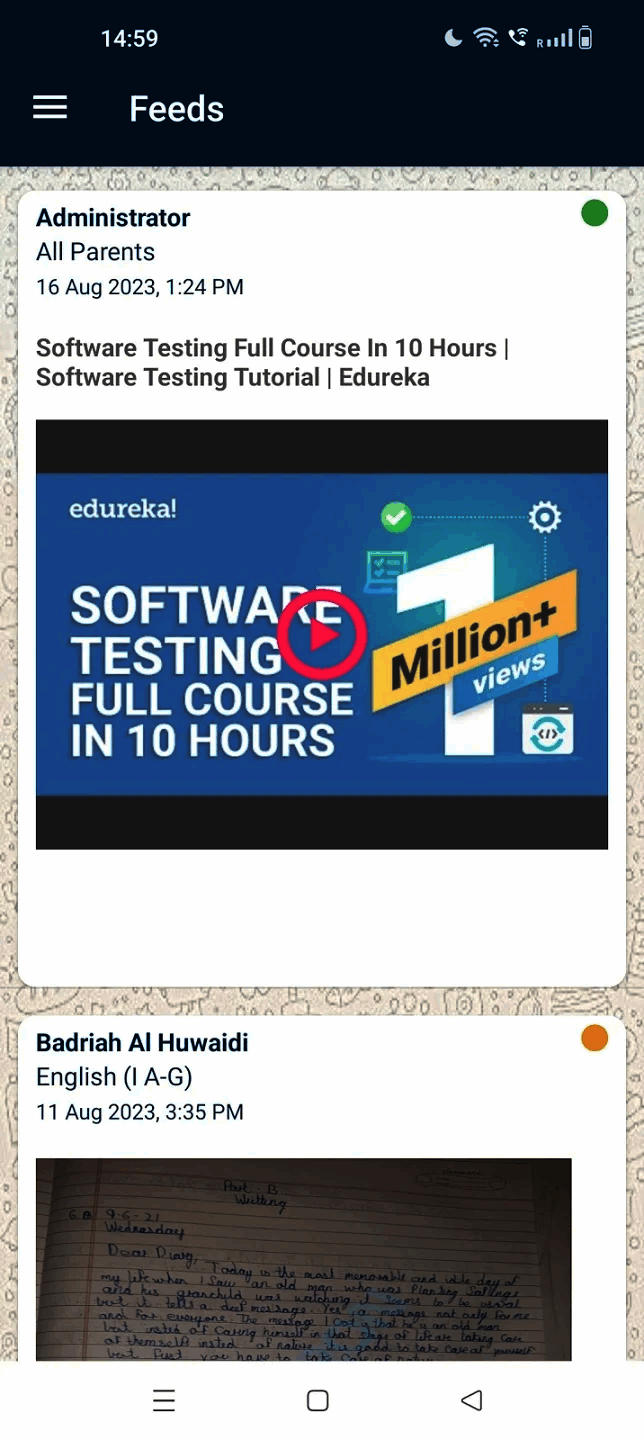 Skolaro Mobile app for iOS and Android Devices in 2025