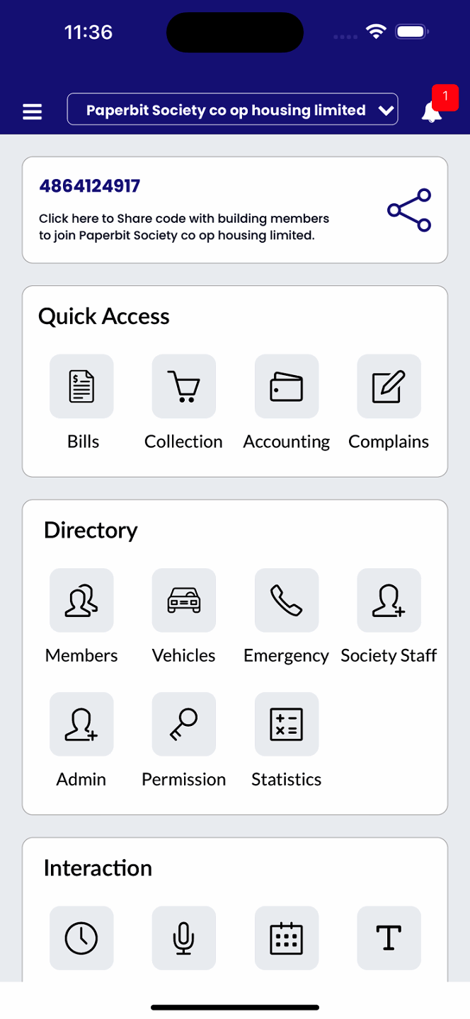 Smart Building Maintenance Mobile app for iOS and Android Devices in 2025