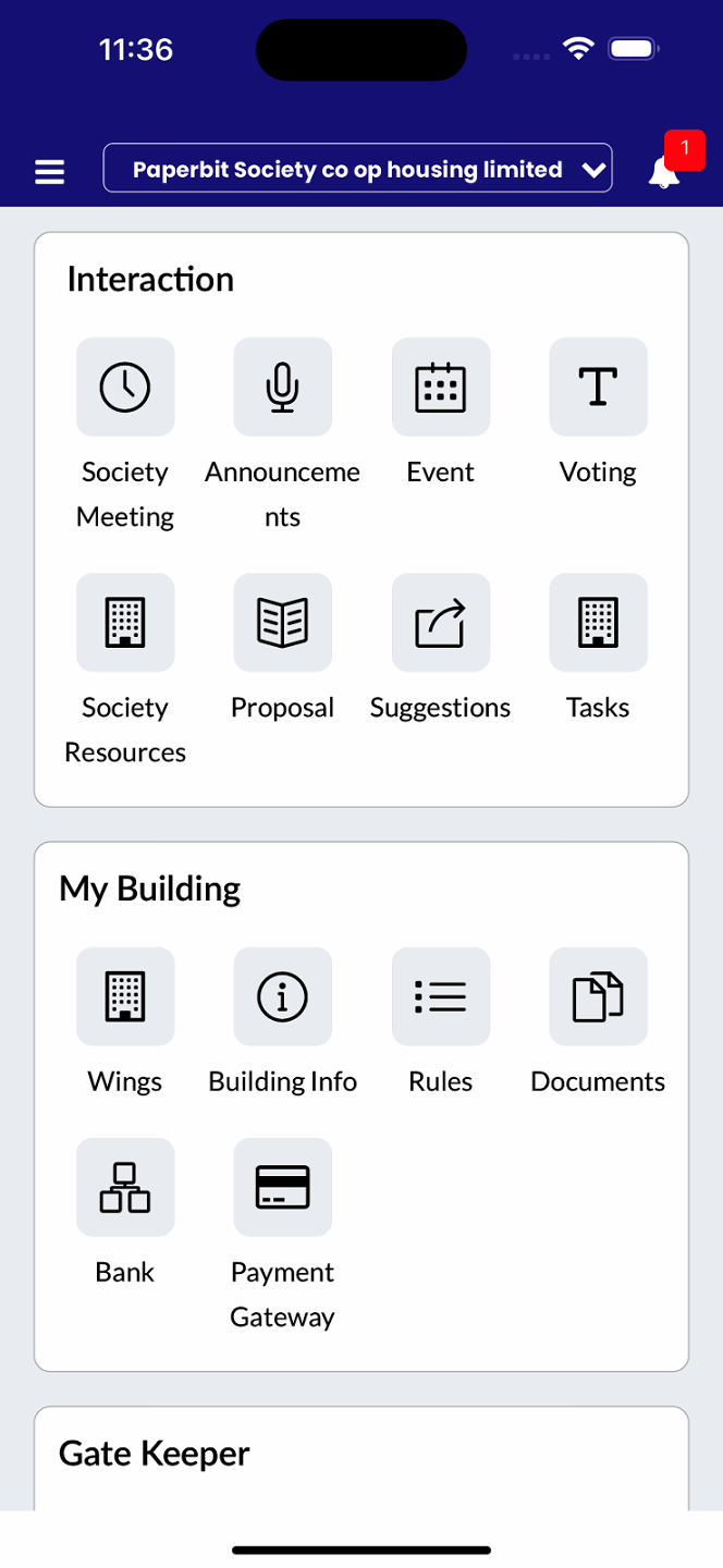 Smart Building Maintenance Mobile app for iOS and Android Devices in 2025