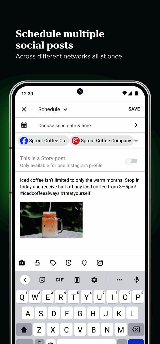Sprout Social Mobile app for iOS and Android Devices in 2025