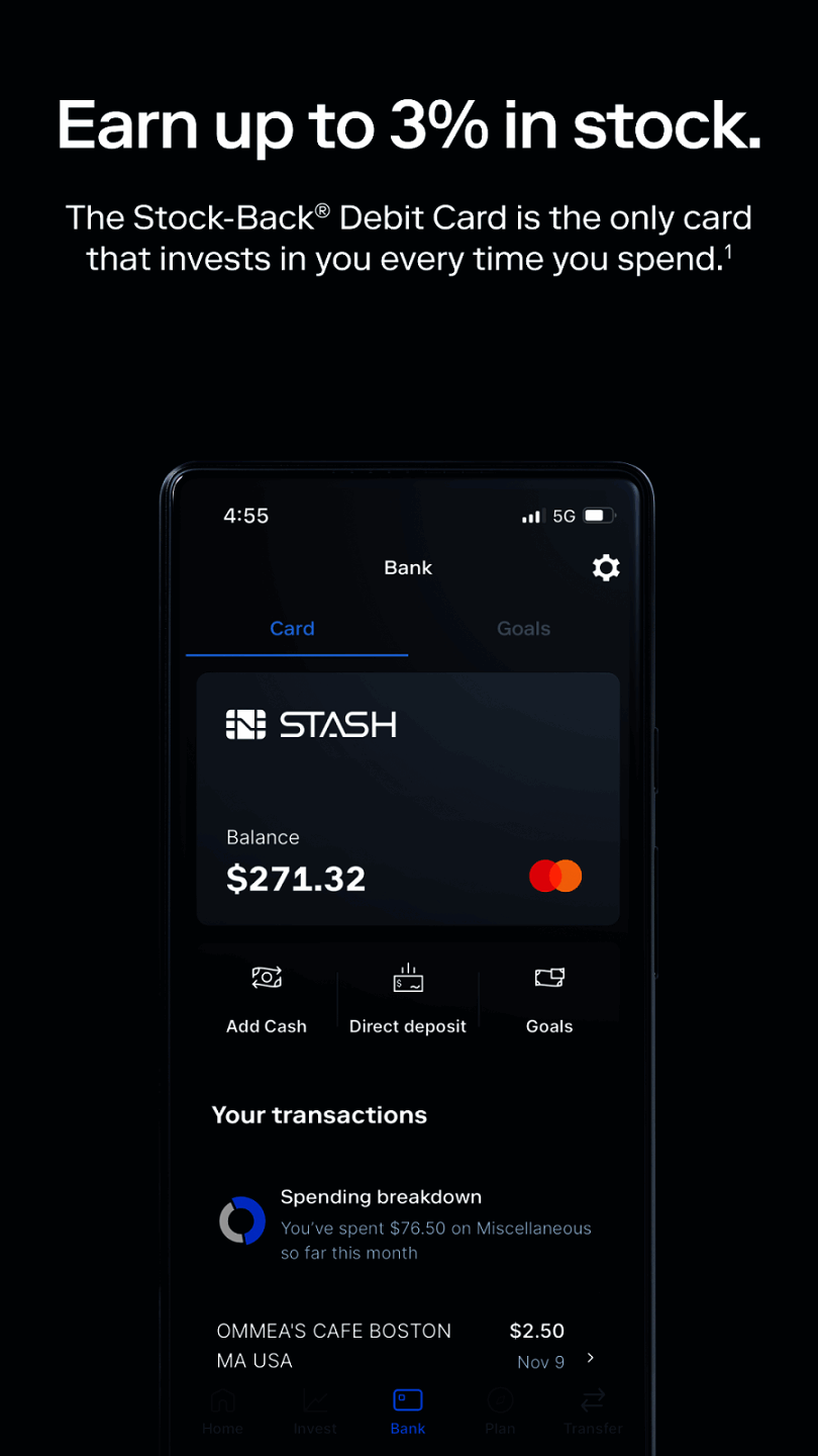 STASH Mobile app for iOS and Android Devices in 2025