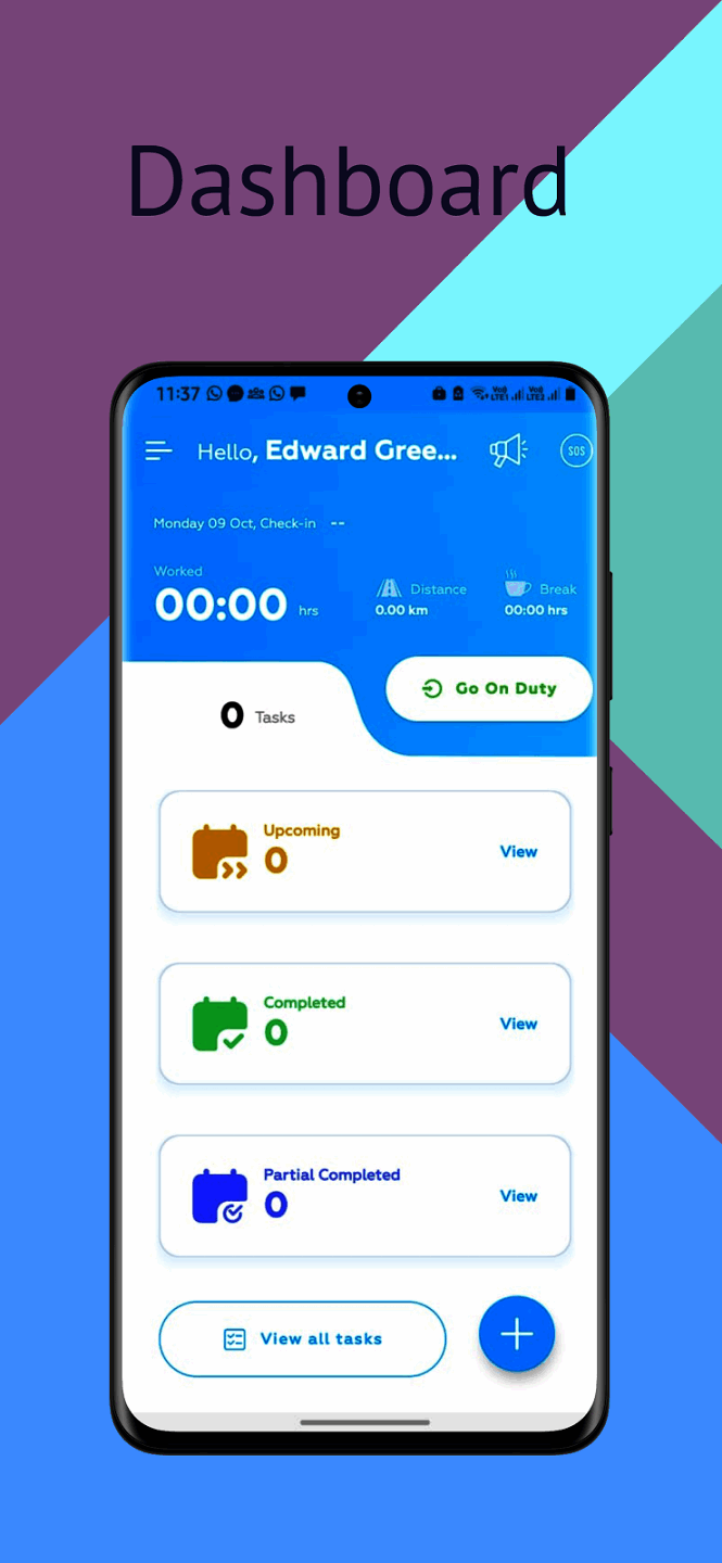TaskEye Mobile app for iOS and Android Devices in 2025