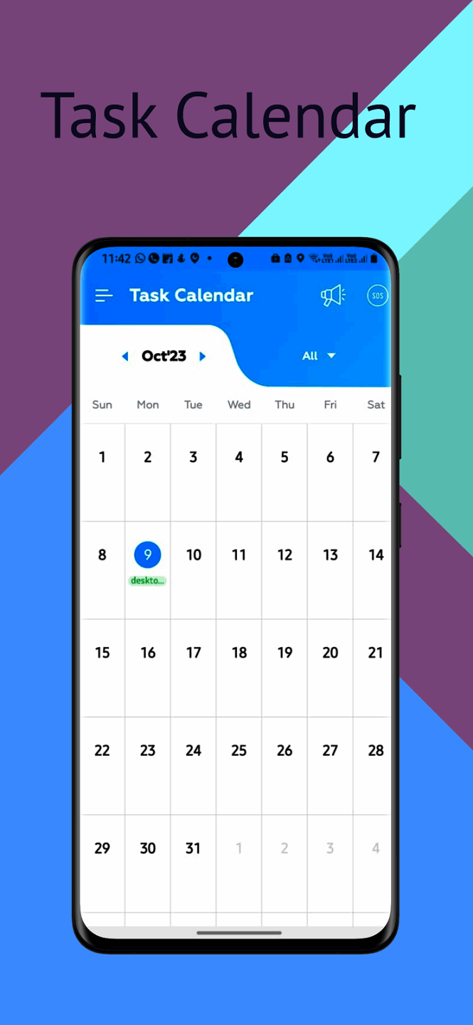 TaskEye Mobile app for iOS and Android Devices in 2025