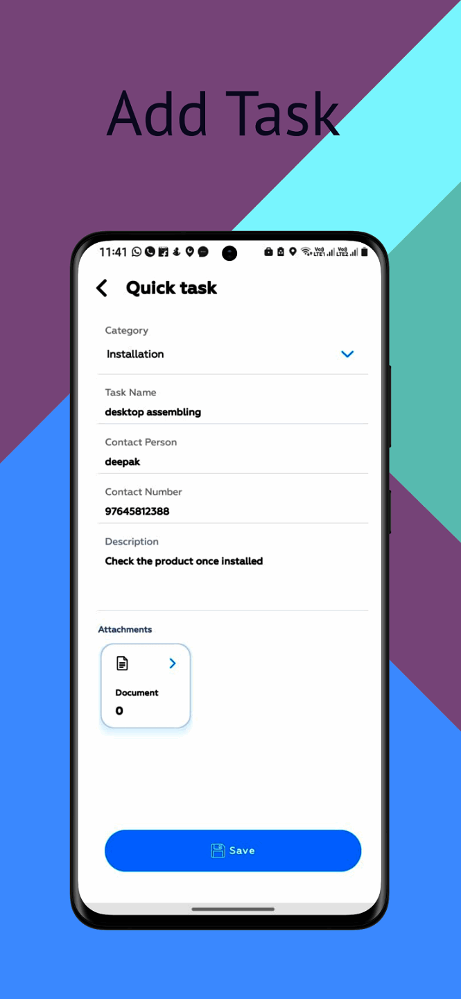 TaskEye Mobile app for iOS and Android Devices in 2025