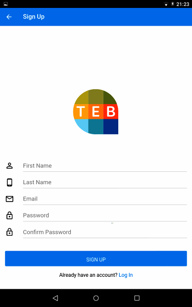 TEB Mobile app for iOS and Android Devices in 2025