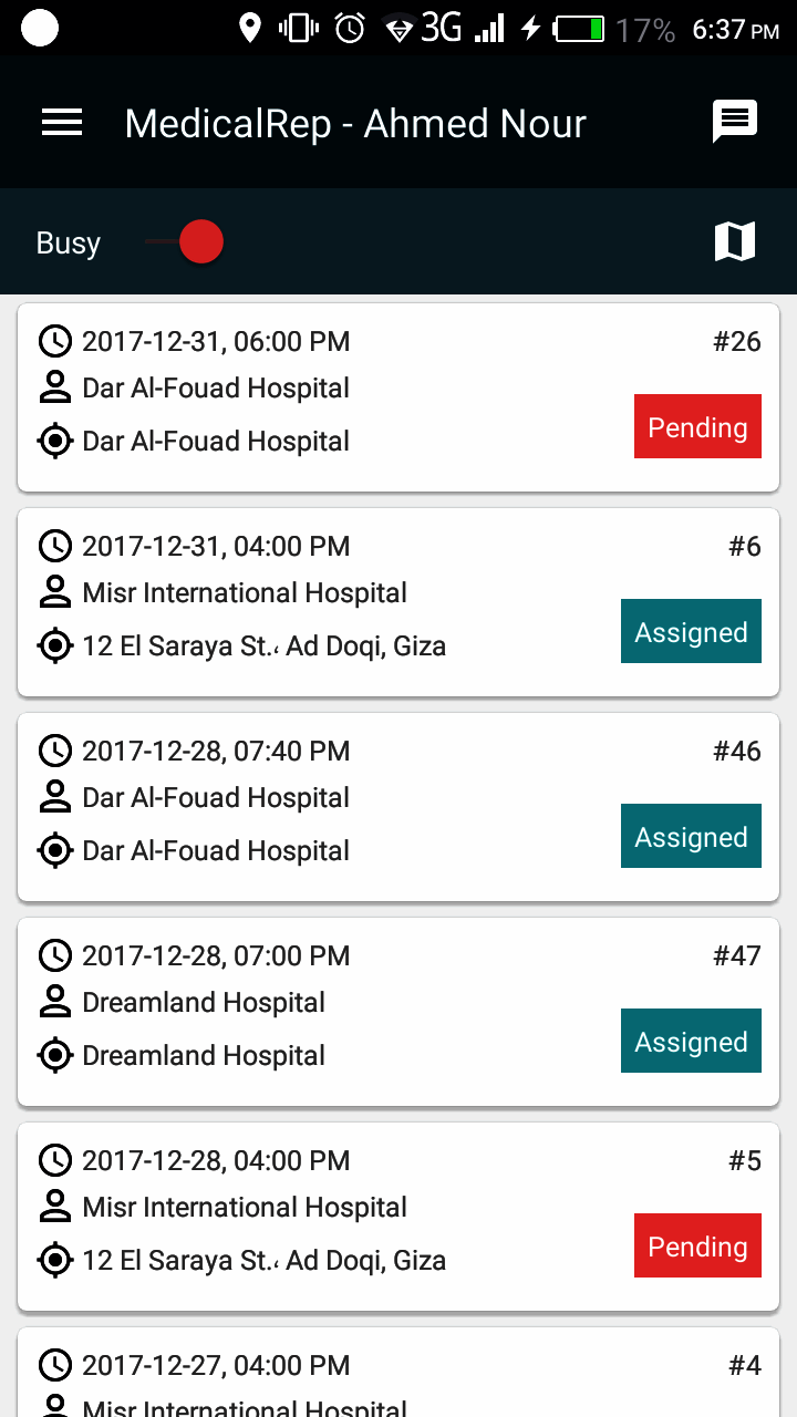The Medical Rep Mobile app for iOS and Android Devices in 2025