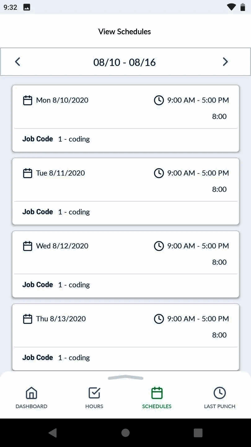 TimeClock Plus Mobile app for iOS and Android Devices in 2025