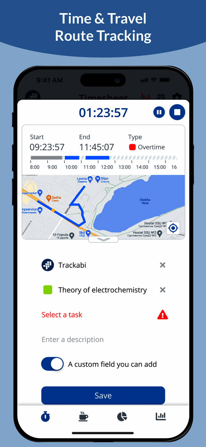 Trackabi Mobile app for iOS and Android Devices in 2025