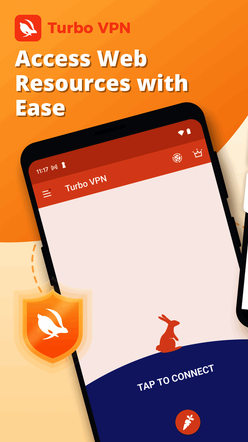 Turbo VPN Mobile app for iOS and Android Devices in 2025