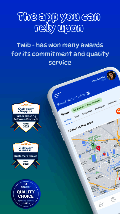 Twib Mobile app for iOS and Android Devices in 2025