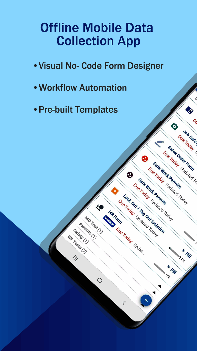 Unvired Digital Forms Mobile app for iOS and Android Devices in 2025