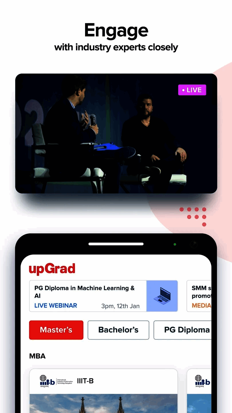 UpGrad Education Mobile app for iOS and Android Devices in 2025