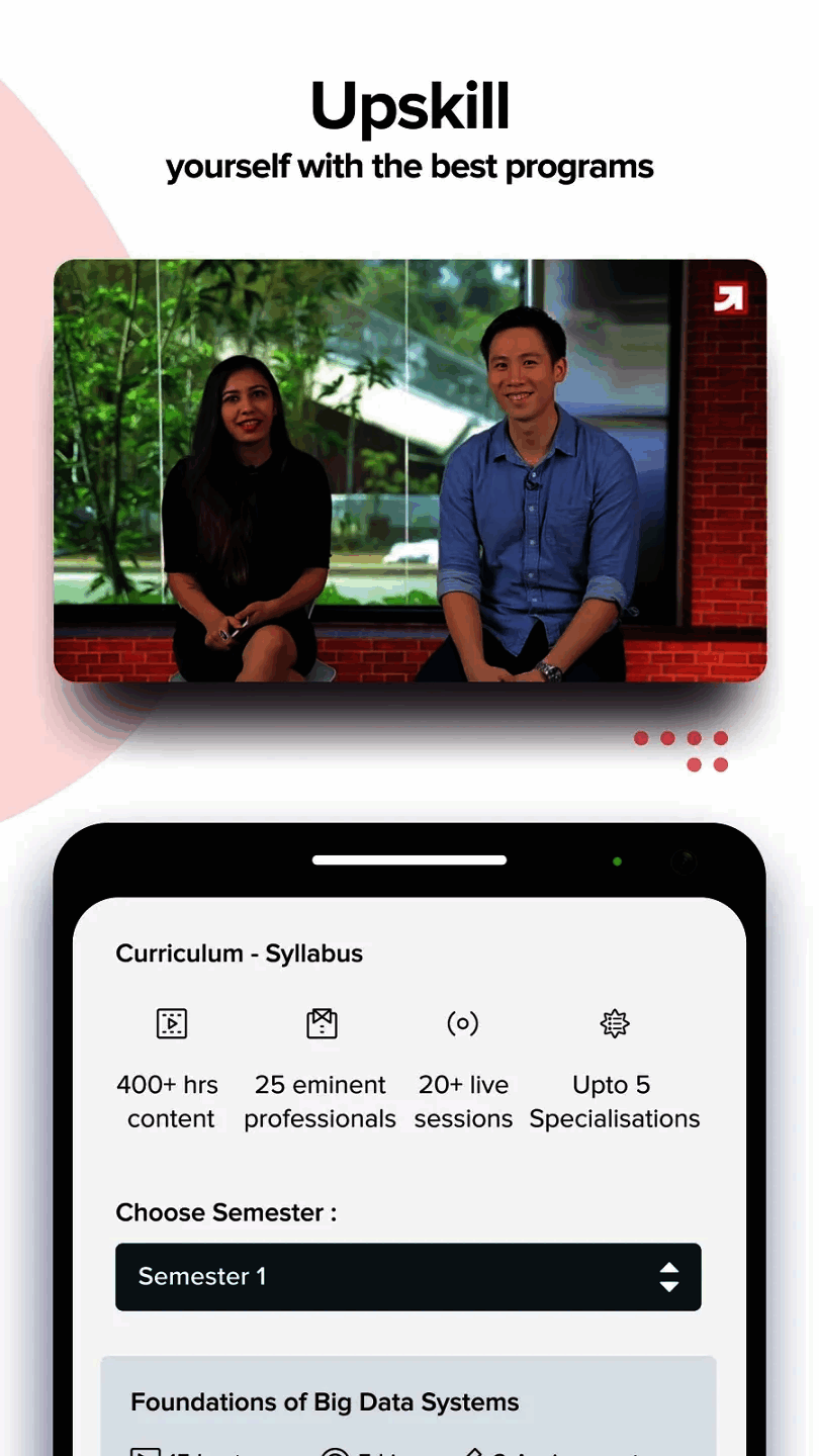 UpGrad Education Mobile app for iOS and Android Devices in 2025