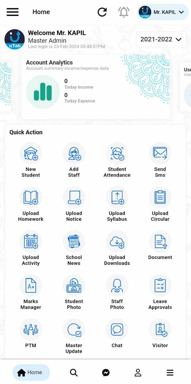 uTAB Mobile app for iOS and Android Devices in 2025