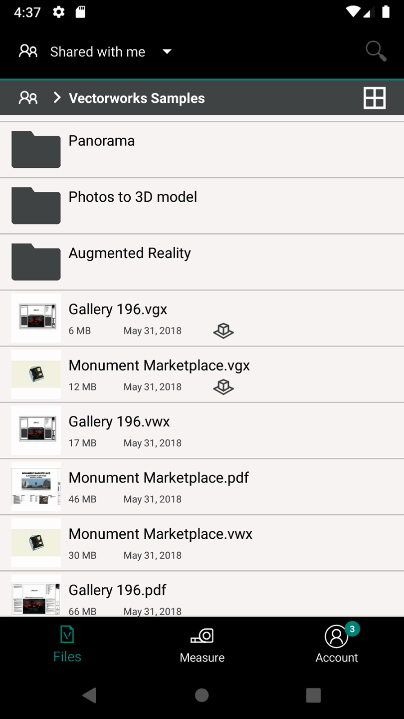 Vectorworks Architect Mobile app for iOS and Android Devices in 2025