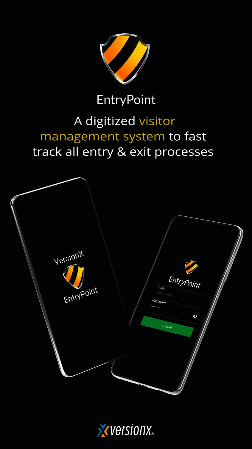VersionX EntryPoint Mobile app for iOS and Android Devices in 2025