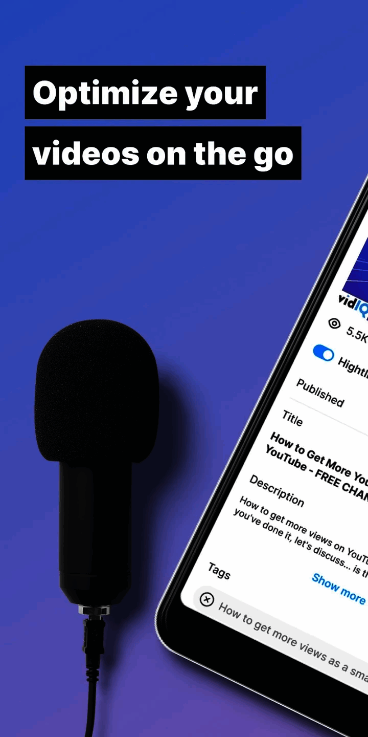 VidIQ Mobile app for iOS and Android Devices in 2026