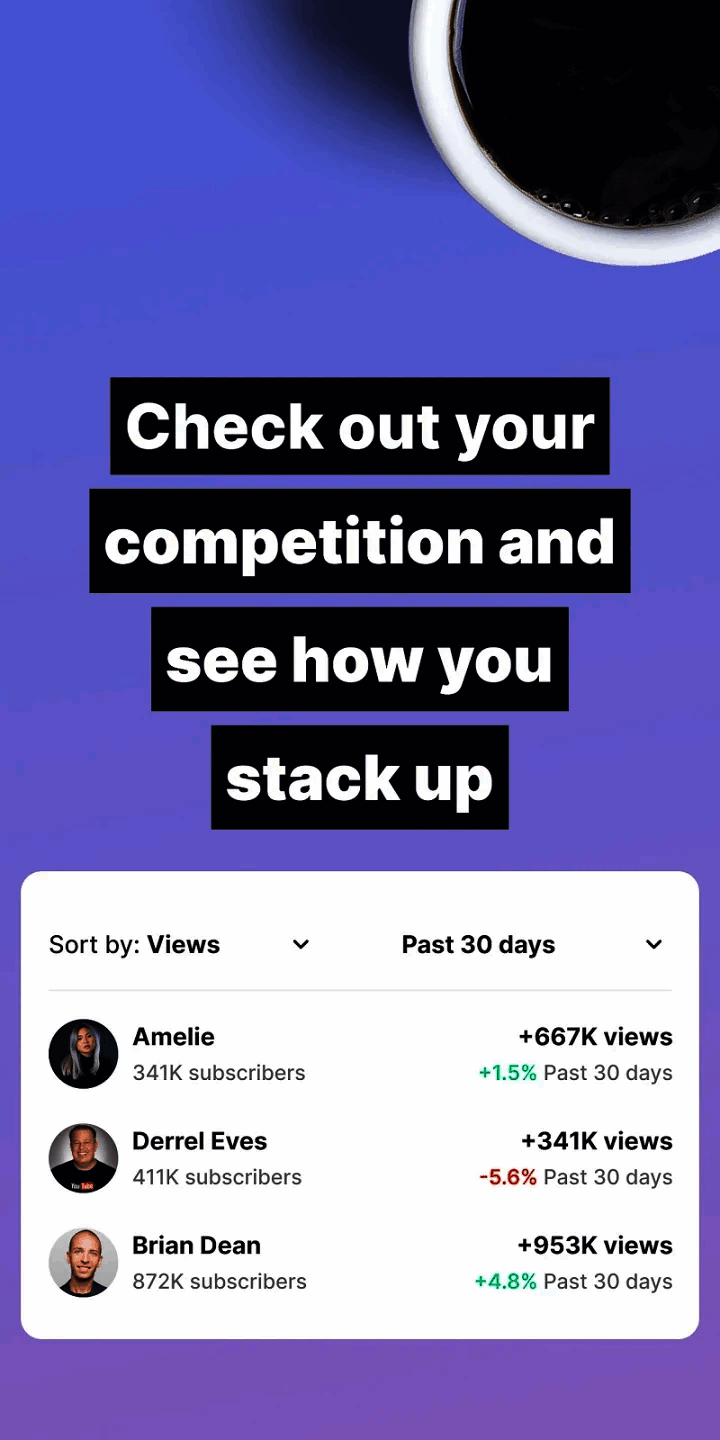 VidIQ Mobile app for iOS and Android Devices in 2025