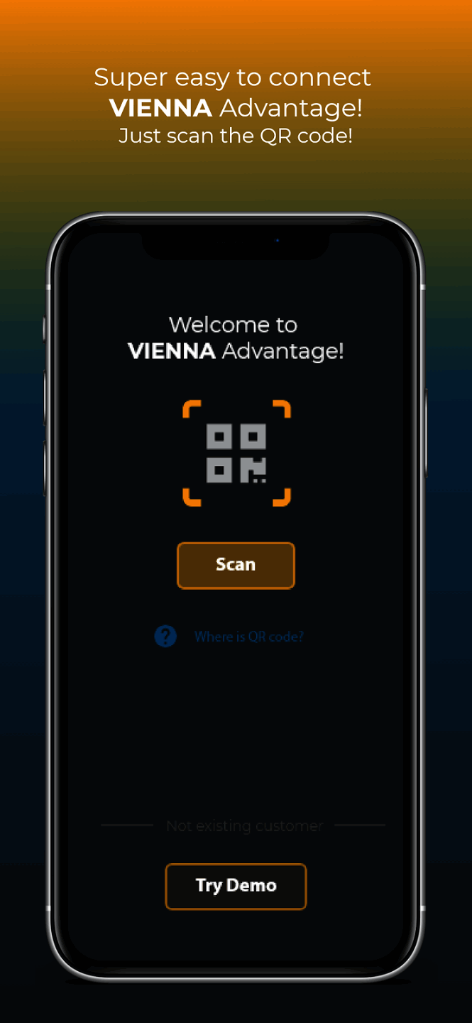 VIENNA Advantage ERP/CRM Mobile app for iOS and Android Devices in 2025