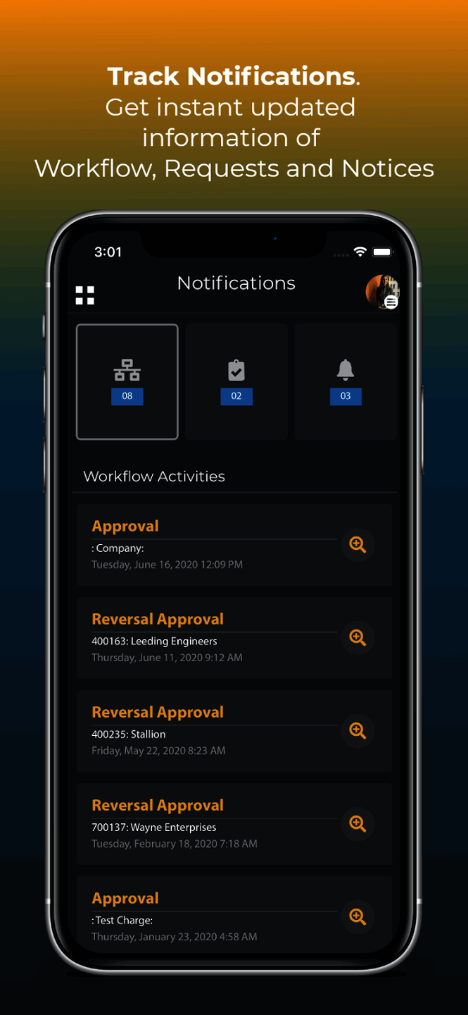 VIENNA Advantage ERP/CRM Mobile app for iOS and Android Devices in 2025