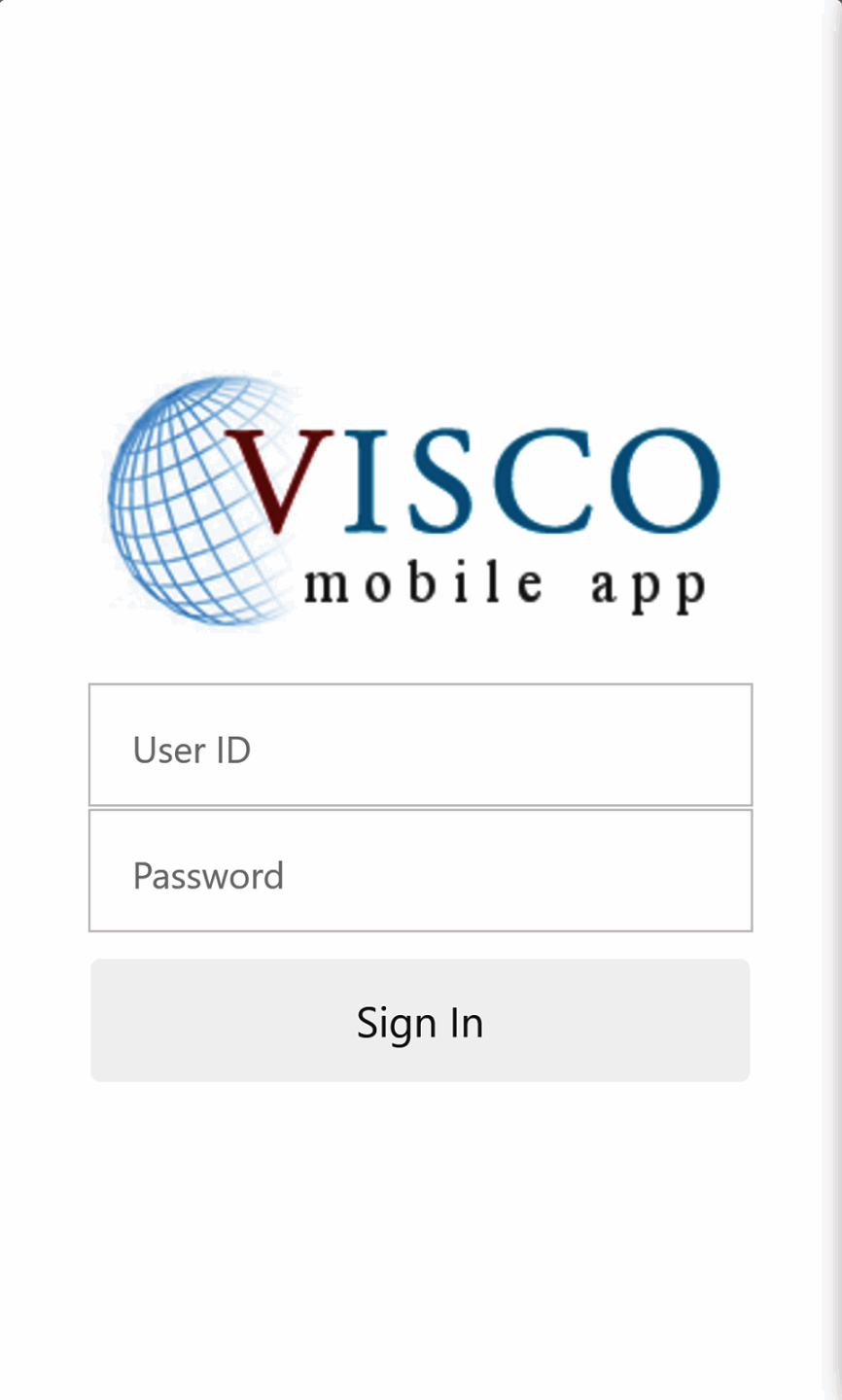 VISCO Mobile app for iOS and Android Devices in 2025