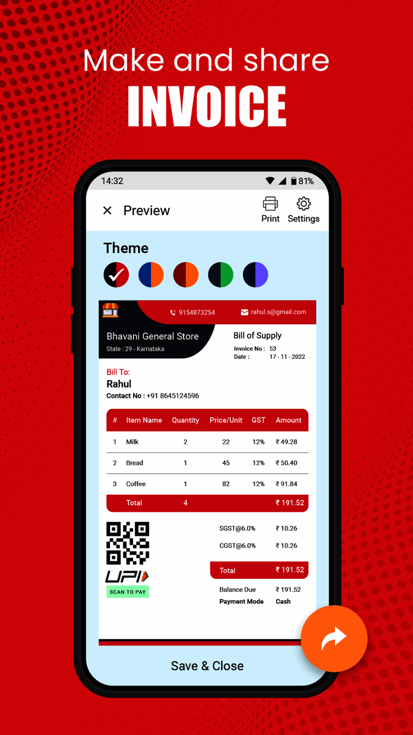 Vyapar Mobile app for iOS and Android Devices in 2025