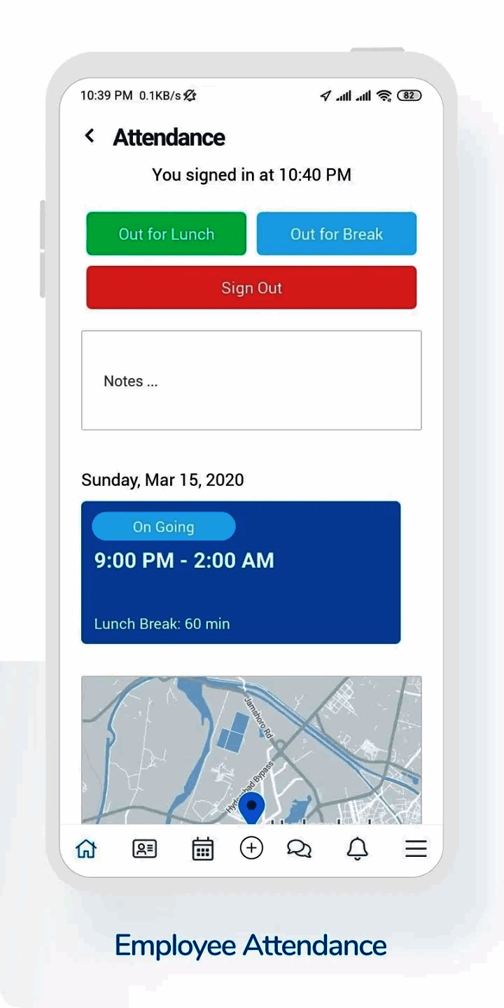 WebHR Mobile app for iOS and Android Devices in 2025