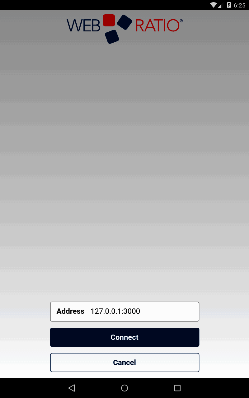 WebRatio Mobile app for iOS and Android Devices in 2025