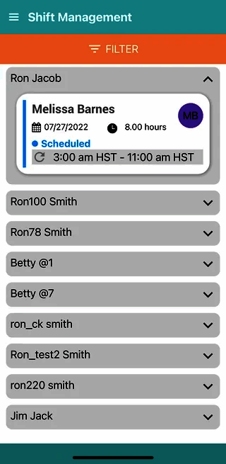 WellSky Personal Care Mobile app for iOS and Android Devices in 2025