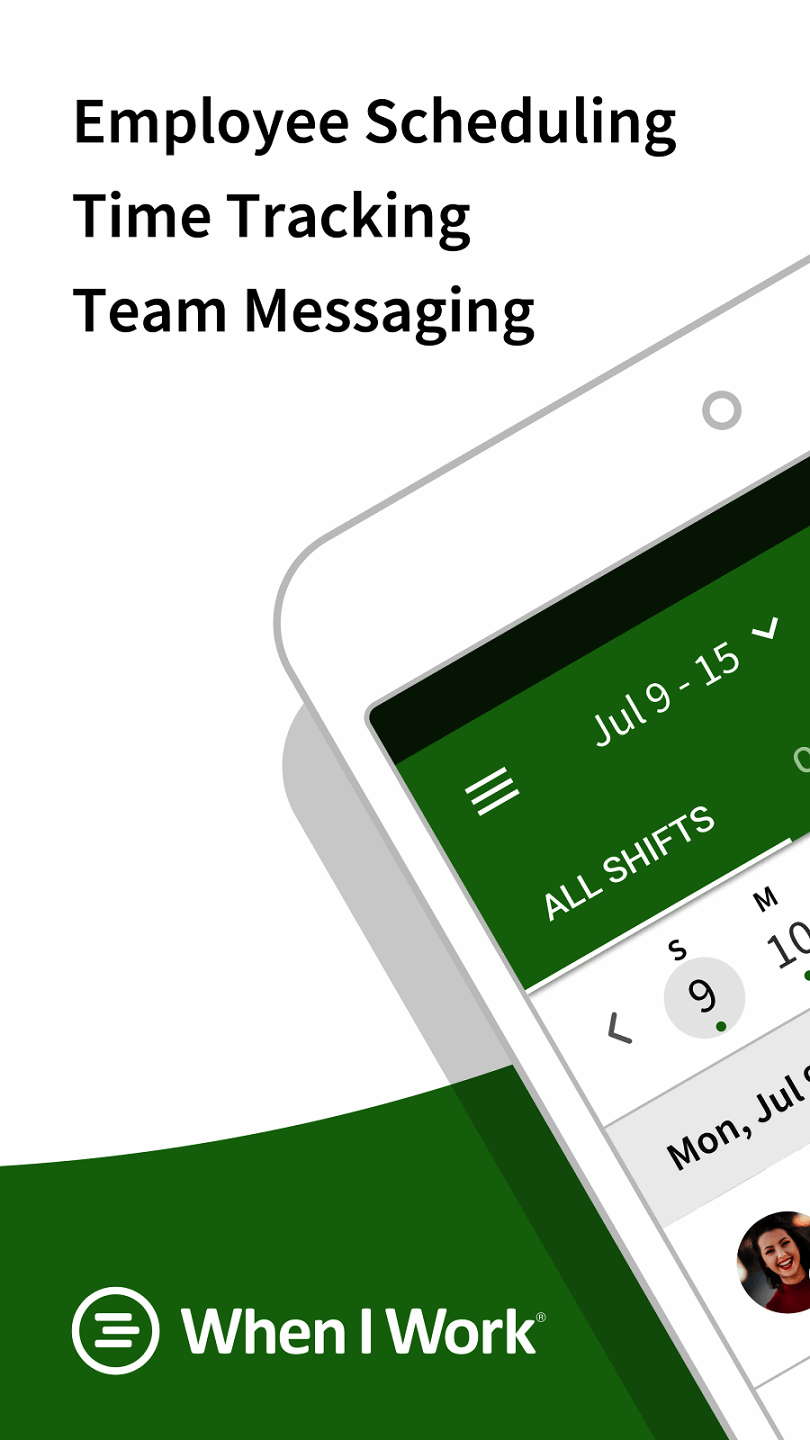 When I Work Mobile app for iOS and Android Devices in 2025